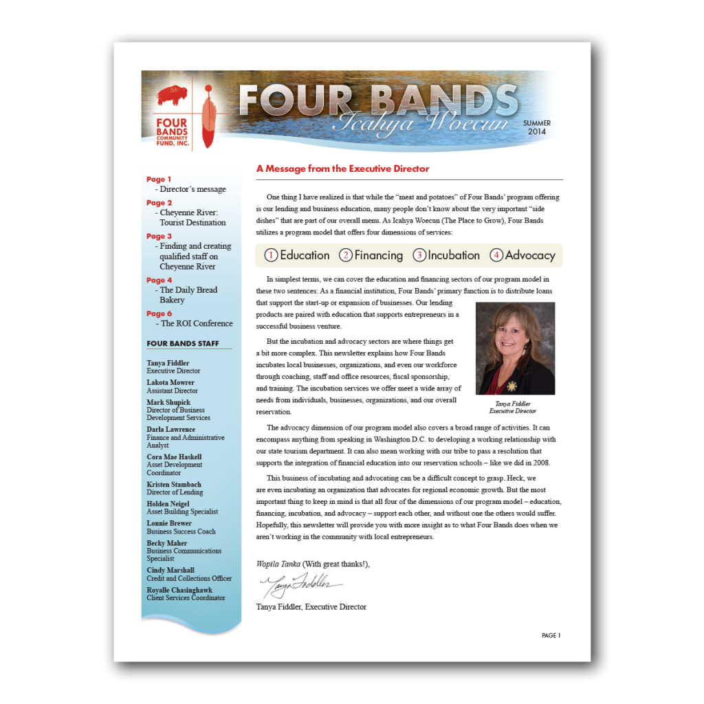 Newsletter: Summer 2021 – Four Bands Community Fund